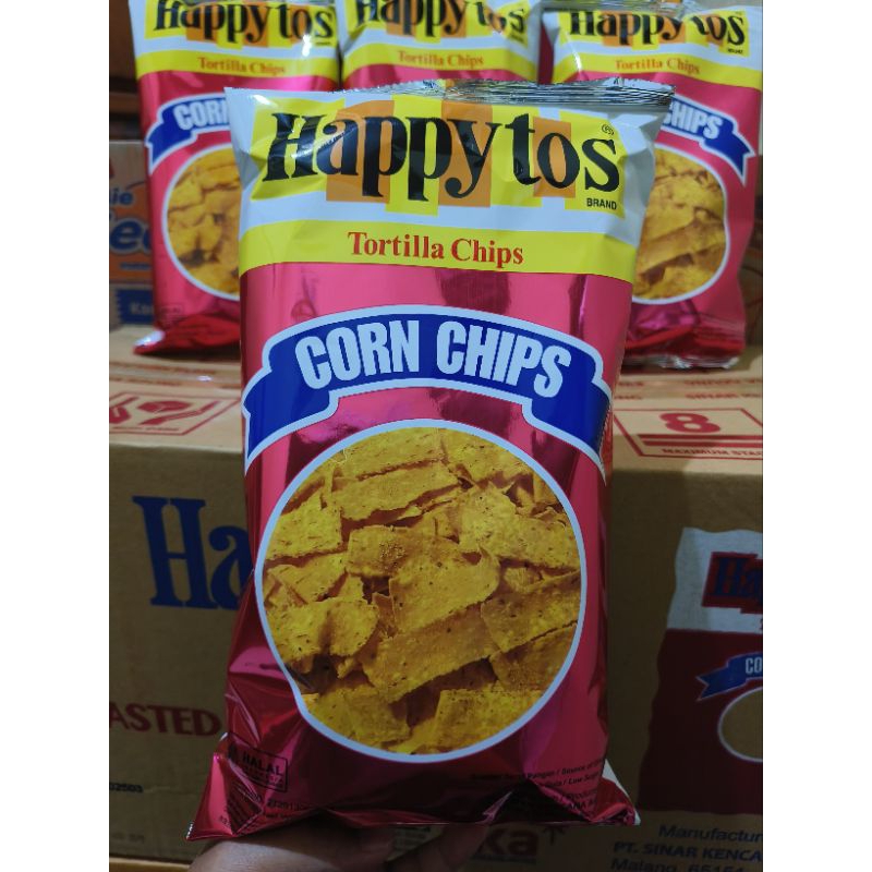 Jual HAPPY TOS ORIGINAL / HAPPY TOS TORTILA CHIPS | Shopee Indonesia