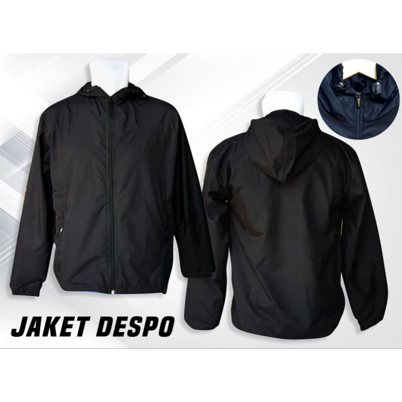 Jual Jaket parasit despo / Jaket joging / Jaket olahraga lari / jaket ...