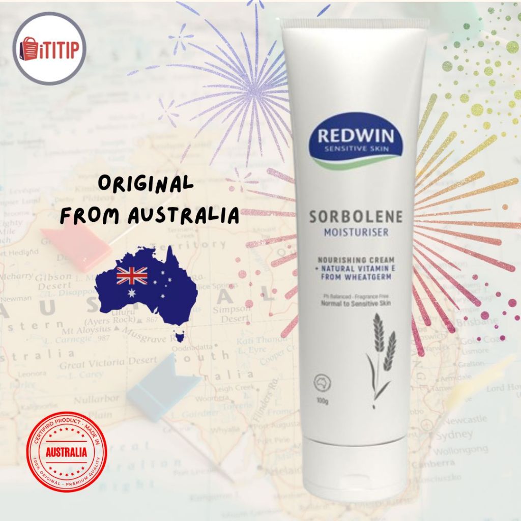 Jual Redwin Sorbolene Moisturiser with Vitamin E - 100g | Shopee Indonesia