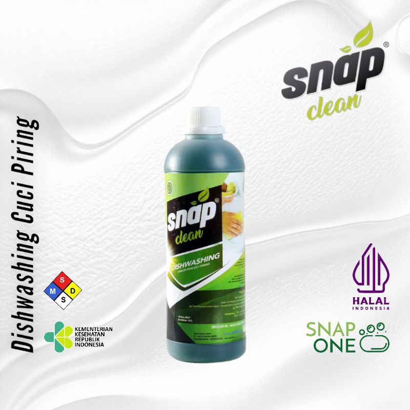 Jual Sabun Cuci Piring Ramah Lingkungan Snap Clean Dishwashing 1 Liter ...