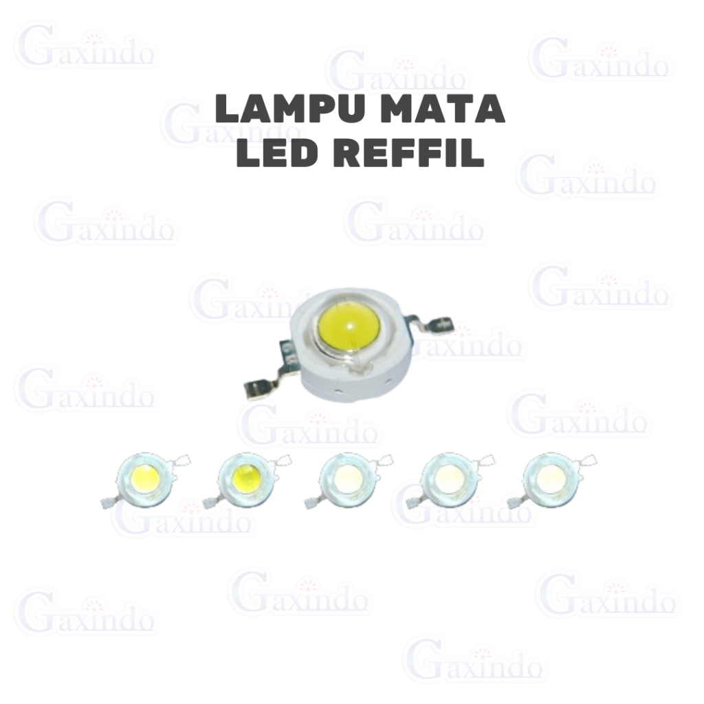 Jual ACCESORIS LAMPU MATA LED REFILL A111 1 WATT ALAT REFILL SENTER ...