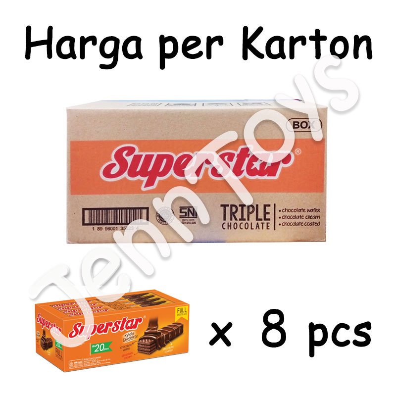 Jual JennToys - [HARGA PER KARTON] Makanan anak Snack wafer coklat ...