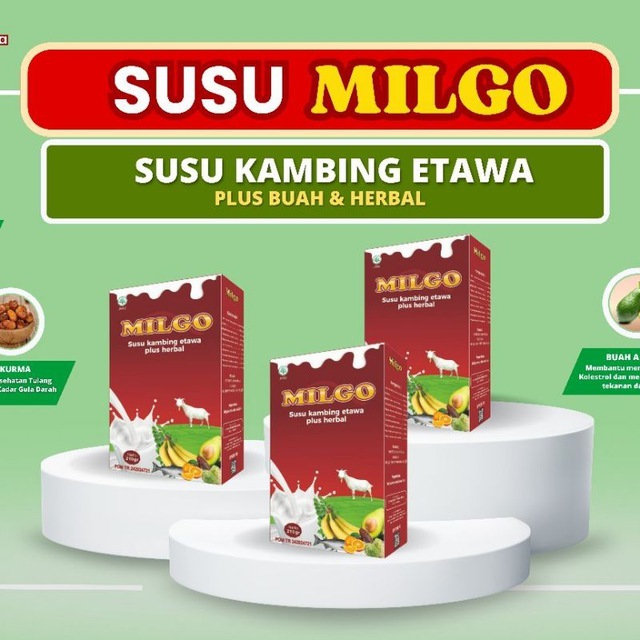 Jual Milgo Susu Kambing Etawa Plus Herbal | Shopee Indonesia