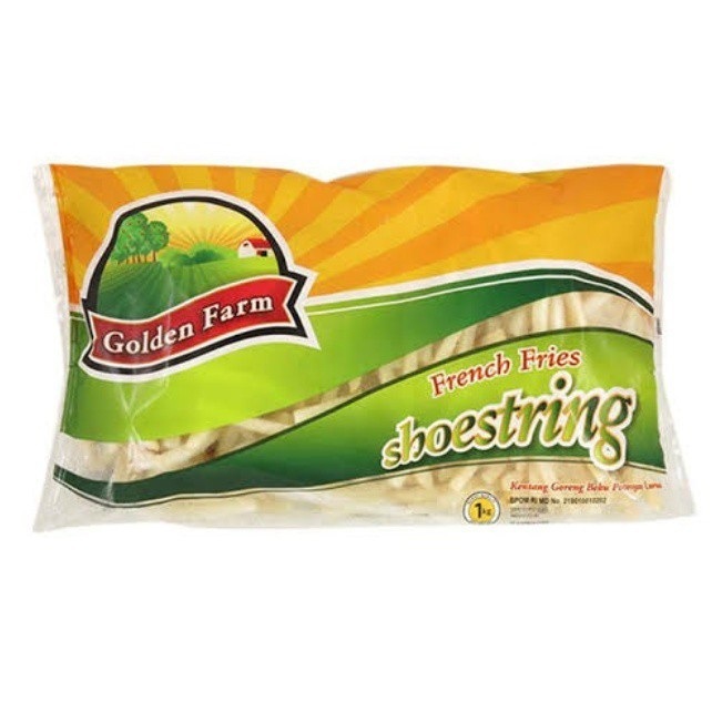 Jual Golden Farm Kentang Goreng Shoestring 1 kg | Shopee Indonesia