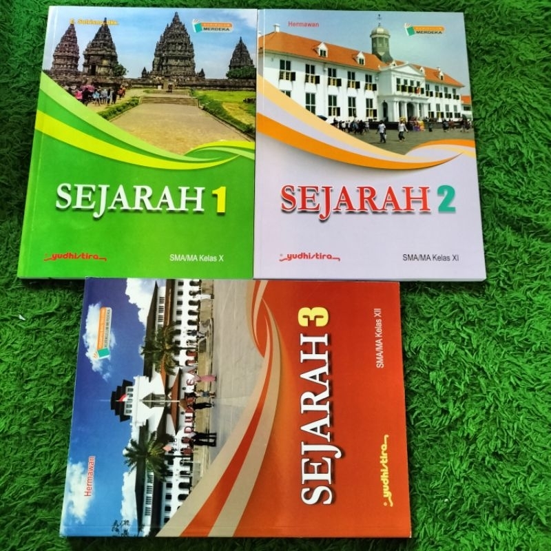 Jual ORIGINAL BUKU SEJARAH KELAS 10 11 12 SMA/MA KURIKULUM MERDEKA YUDISTIRA | Shopee Indonesia
