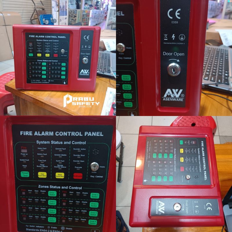 Jual Master Control Fire Alarm (MCFA) Panel Conventional 8 Zone ...