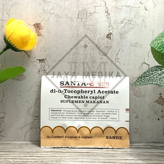 Jual Santa E 400 Per Strip Isi 4 Kaplet Kunyah | Shopee Indonesia