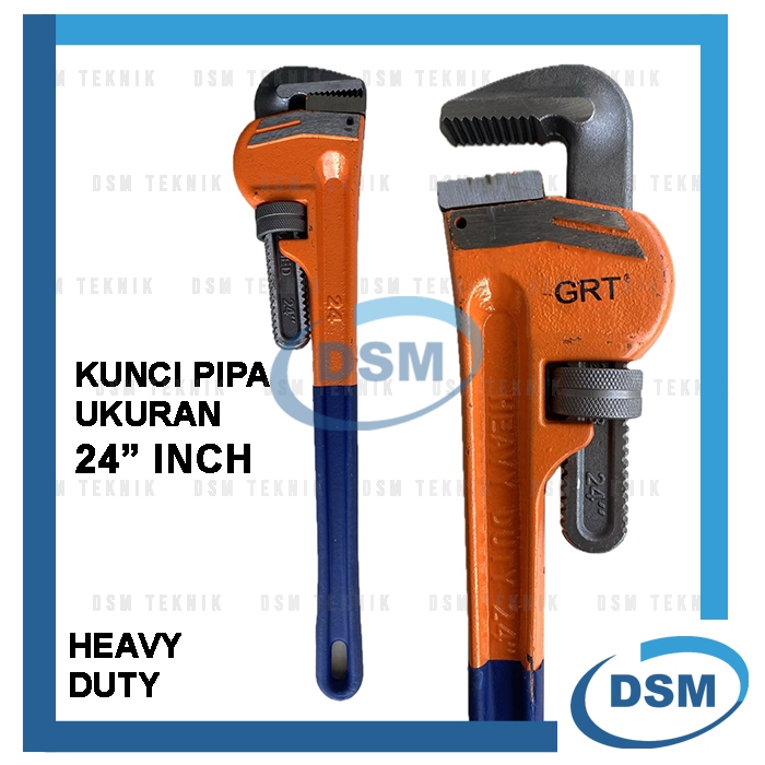 Jual KUNCI PIPA 24" INCH PIPE WRENCH ALAT BUKA BAUT PIPA LEDENG PETEKOL ...