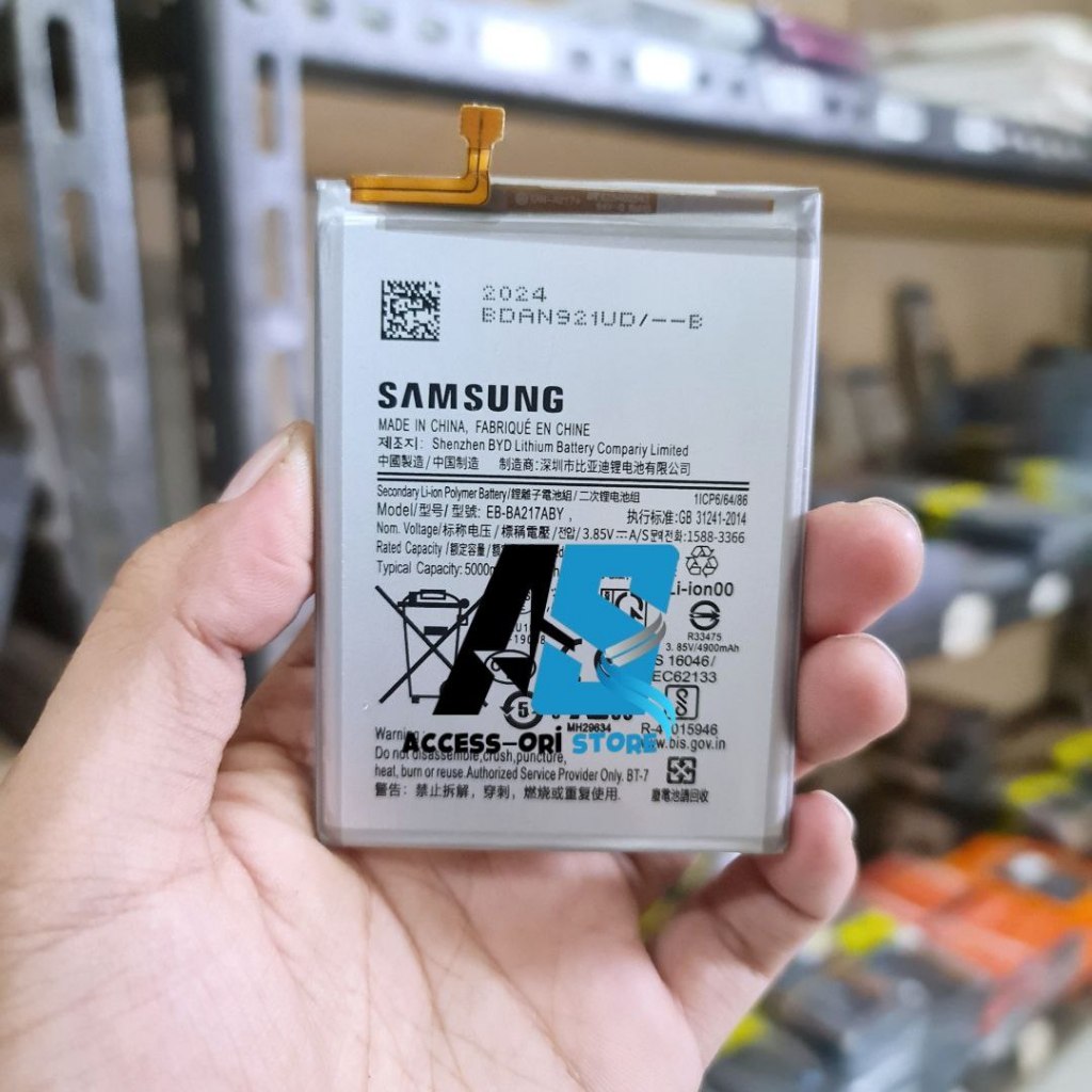 Jual Batre Baterai EB-BA217ABY Original HP Samsung Galaxy A02 SM-A022F Batrei Battery Tanam ...