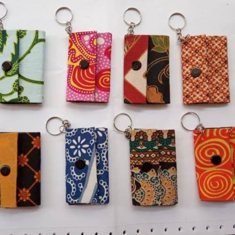 Jual gantungan kunci dompet batik(harga 20pc/ 1 kodi) | Shopee Indonesia