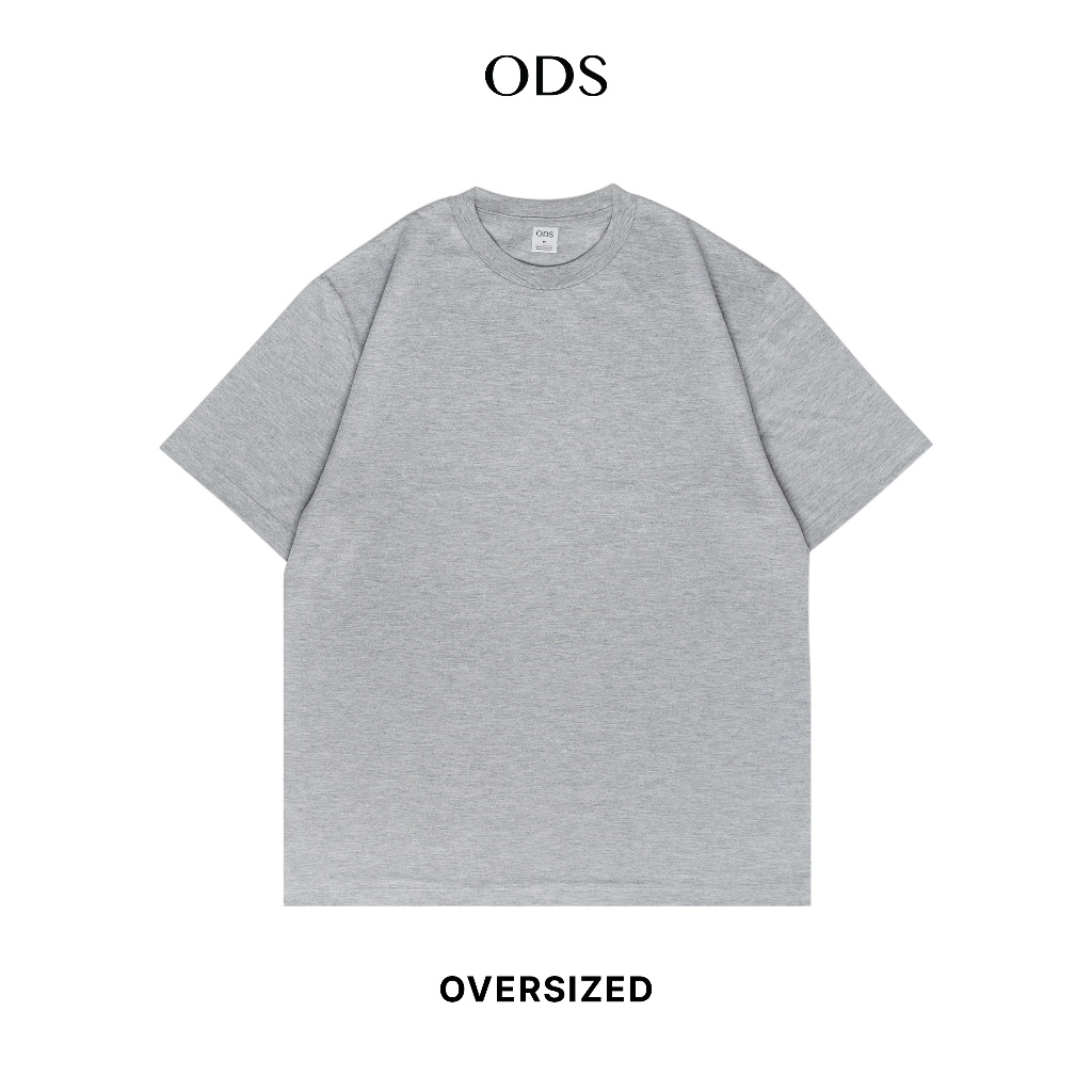 Jual ODS Oversized T-shirt Abu Light Grey Misty | Shopee Indonesia