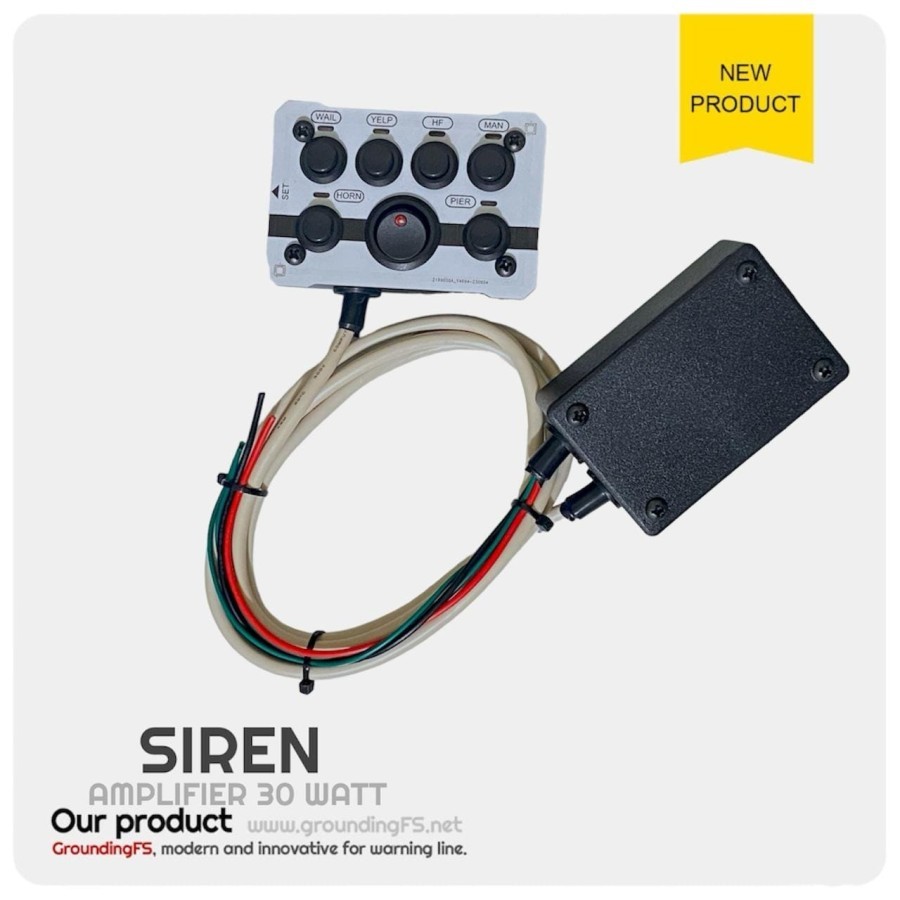Jual SIRINE MOTOR 30 WATT WHELEN ALPHA | Shopee Indonesia
