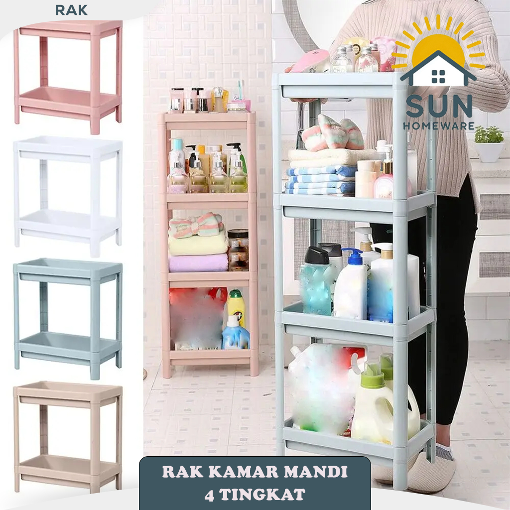 Jual SUN Rak Kamar Mandi / Ruang Tamu Tidur / Dapur Rak Penyimpanan ...