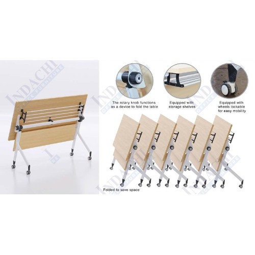 Jual Meja Kantor / Meja Lipat / Meja Training / Meja Kerja INDACHI Type ...