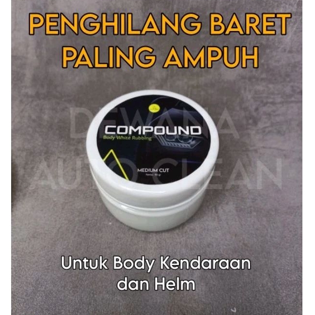 Jual Compound mobil penghilang baret mobil body compound helm dan ...