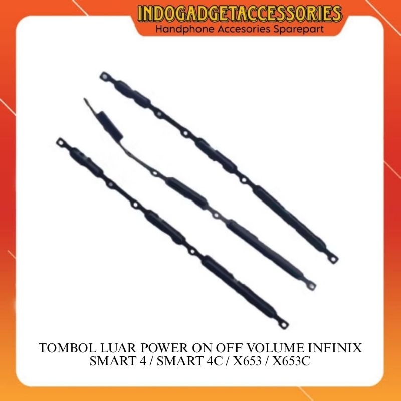 Jual TOMBOL LUAR POWER ON OFF VOLUME INFINIX SMART 4 / SMART 4C / X653 / X653C | Shopee Indonesia