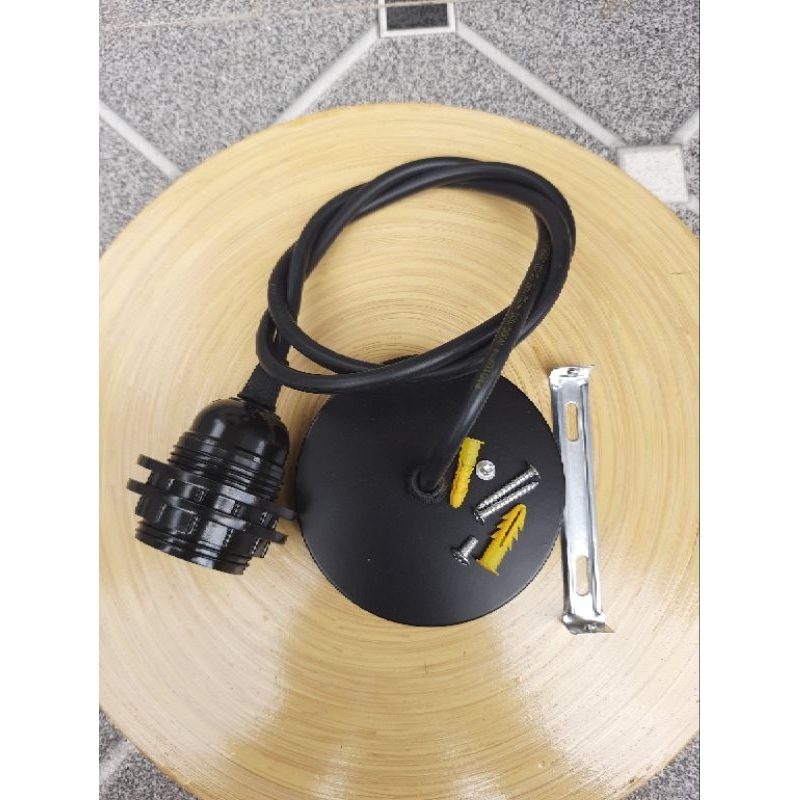 Jual Fitting Lampu Gantung Plafon/Fitting E27 Gantung Plafon/Fitting ...