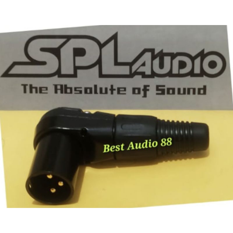 Jual Jack jek jak Canon XLR 3 pin male SPL Audio GCA 1900L | Shopee ...