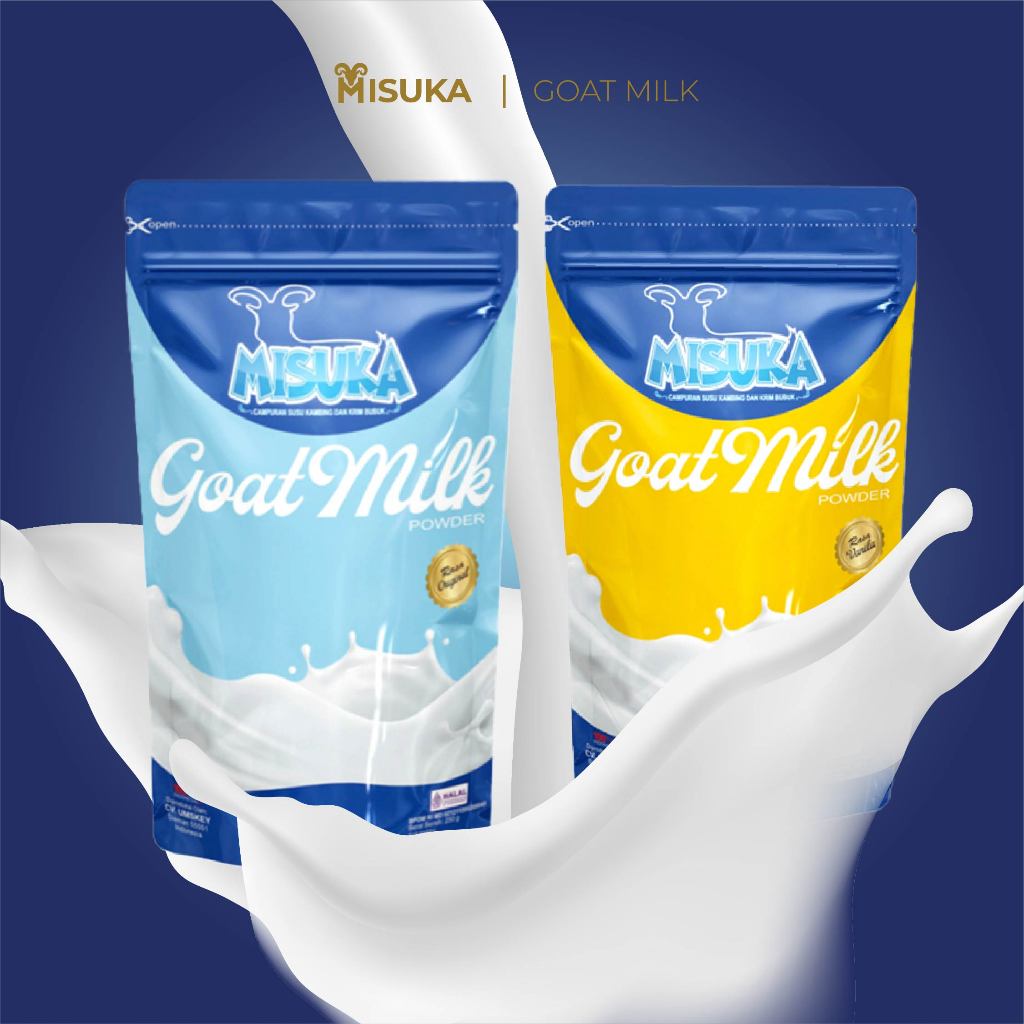 Jual MISUKA Susu Kambing Etawa Super Rasa Original & Vanila ( 2 x 250gr ...