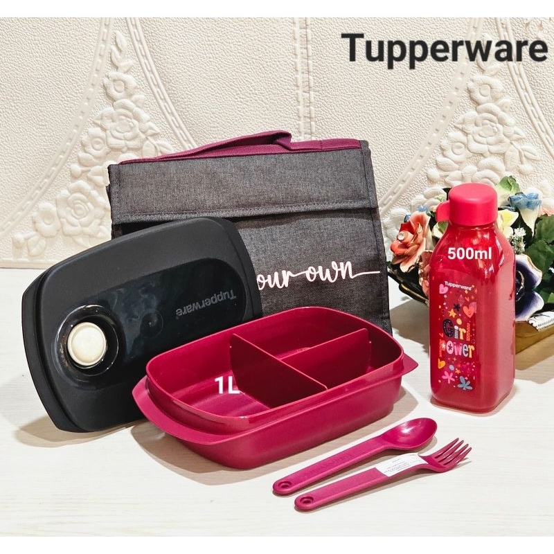 Jual Bekal BYO set tupperware lunch box | Shopee Indonesia
