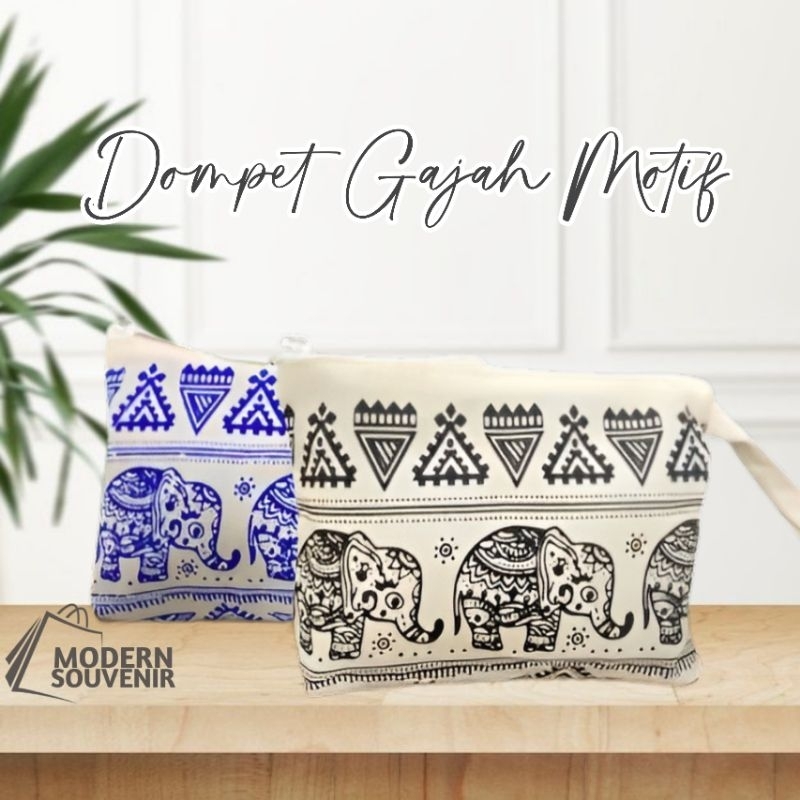 Jual Dompet Gajah Motif Thailand/Souvenir Pernikahan/Dompet mini/Dompet ...