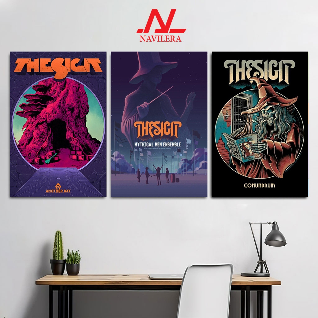 Jual NAVILERA.CO HIASAN PAJANGAN DINDING BAND POSTER BAND THE SIGIT ...