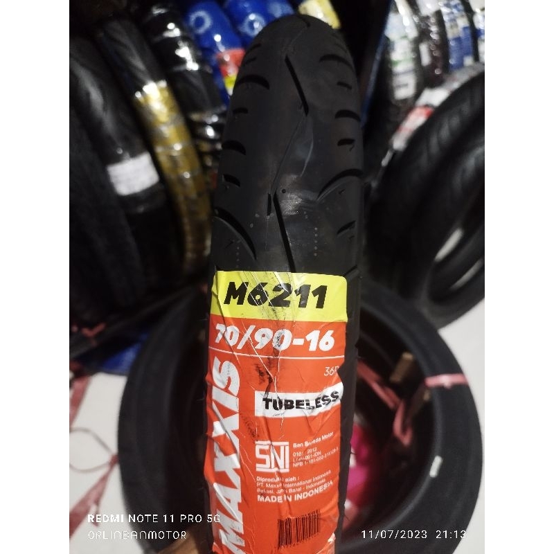 Jual Ban Maxxis Ring 16 tubles/Ban Maxxis 70/90-16/Ban Tubles Maxxis 80 ...