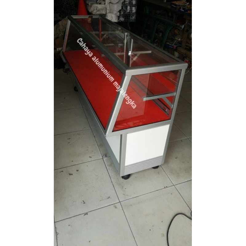 Jual ETALASE KONTER HP PANJANG 150CM | Shopee Indonesia