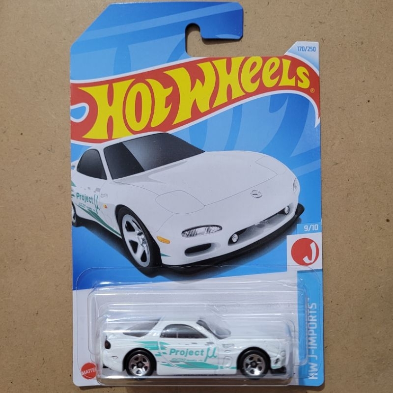 Jual HOT WHEELS [ KEMASAN KERUT/TEKUK ] '95 MAZDA RX-7 / HW J-IMPORTS ...