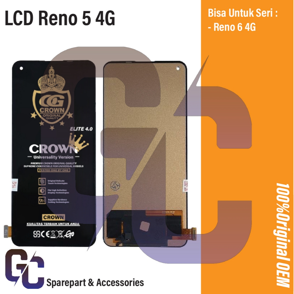 Jual LCD TOUCHSCREEN 0P REN0 5 5G / REN0 6 5G FULLSET | Shopee Indonesia