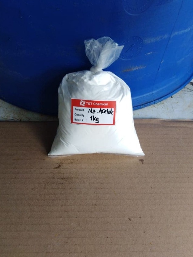 Jual Baru Natrium Asetat sodium acetate CH3COONa teknis 1KG | Shopee ...