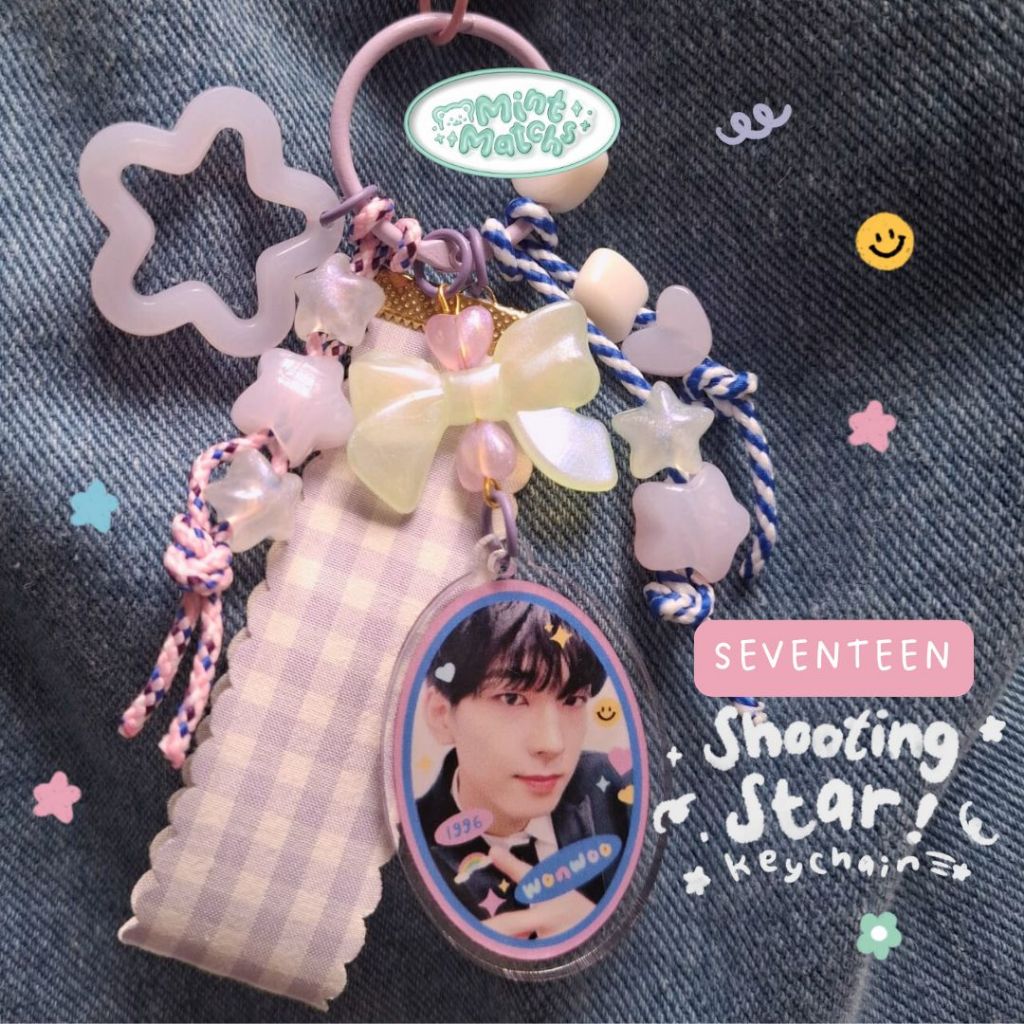 Jual [mintmatchs] SEVENTEEN SVT Shooting Star Keychain Bagcharm | Shopee Indonesia