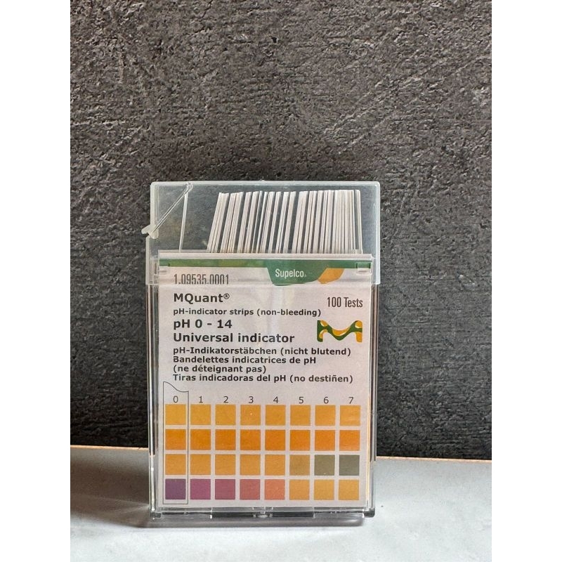 Jual Kertas PH Paper Universal Lakmus 0-14 Merck | Shopee Indonesia