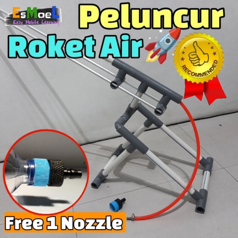 Jual Peluncur Roket Air Free 1 Nozzle (Water Rocket Launcher) | Shopee ...
