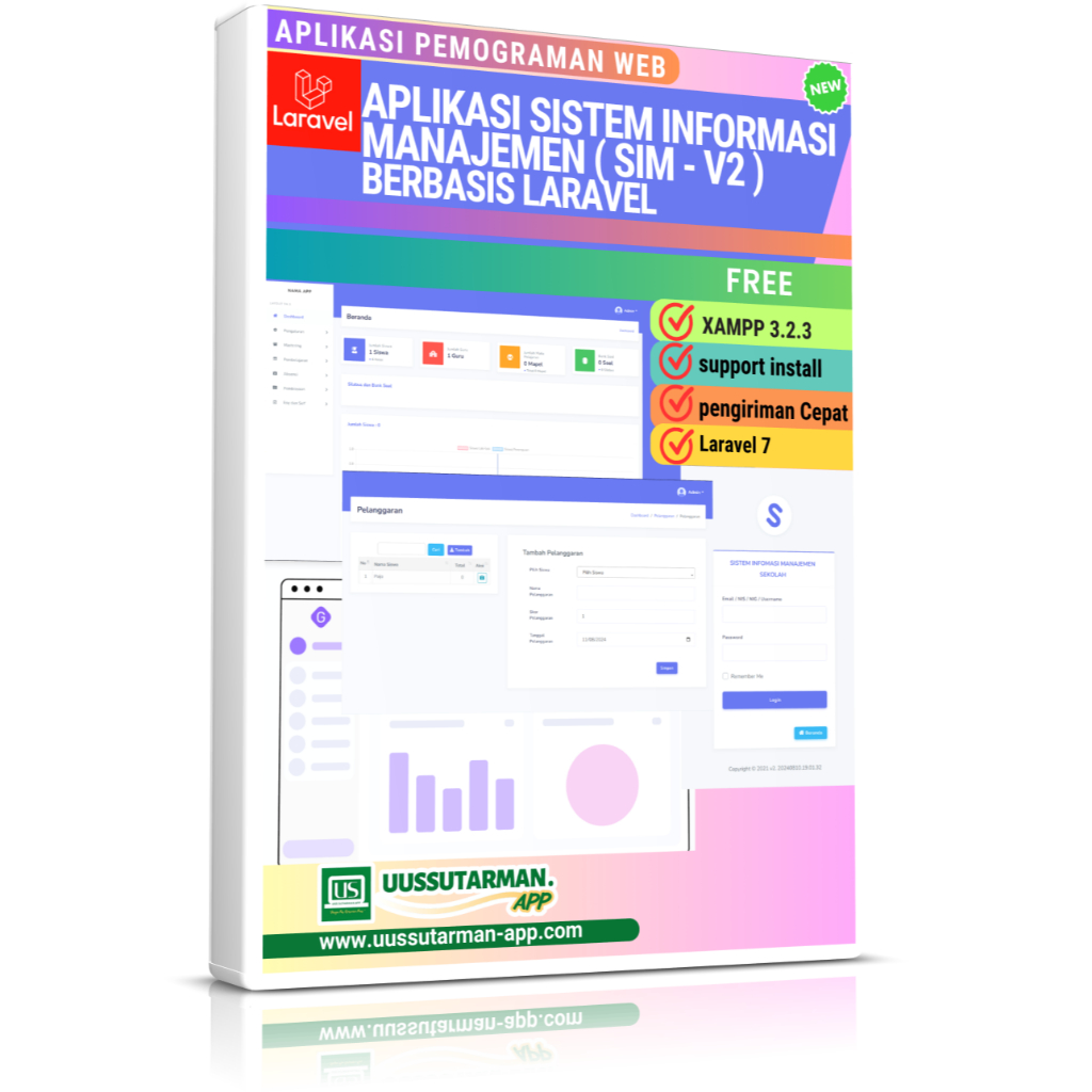 Jual Sistem Informasi Manajemen Sekolah Berbasis Laravel | Shopee Indonesia