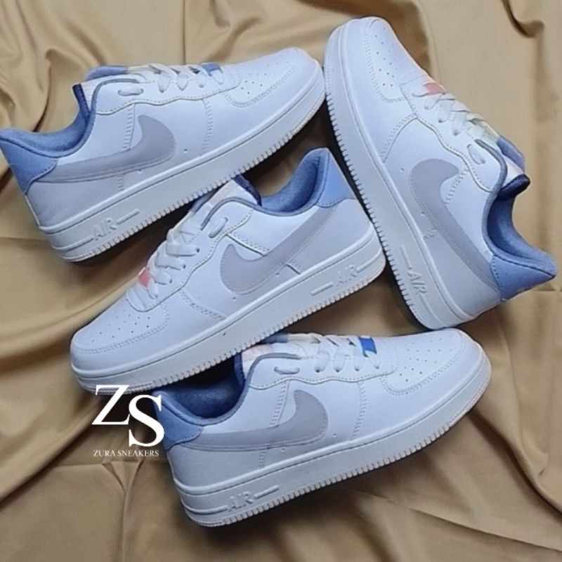Jual SEPATU SNEAKERS AF1 MID LOW DOUBLE SWOOSH MADE IN VIETNAM | Shopee ...