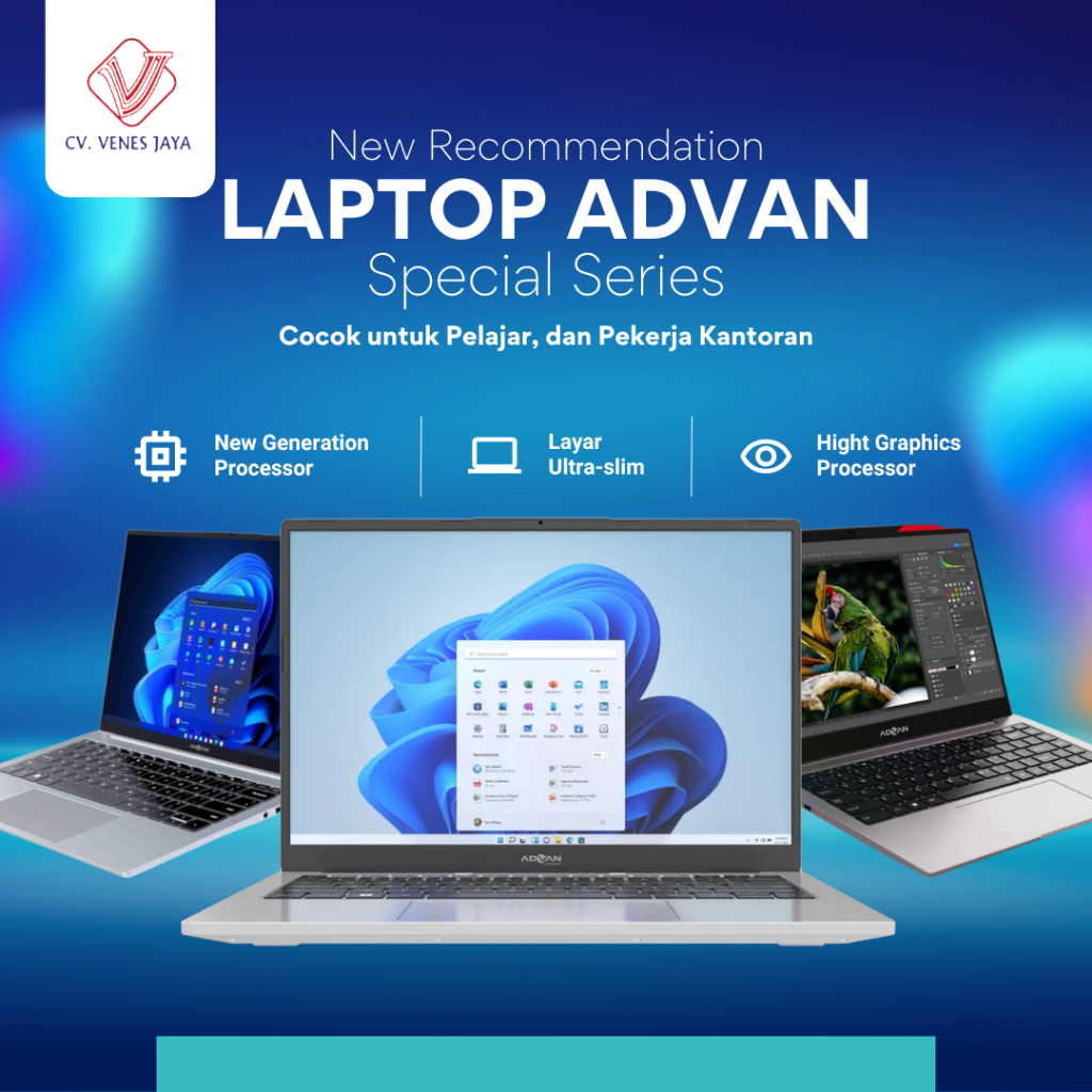 Jual Laptop Advan ALL Type Remendasi Venesjaya | Advan Soulmate | Advan ...