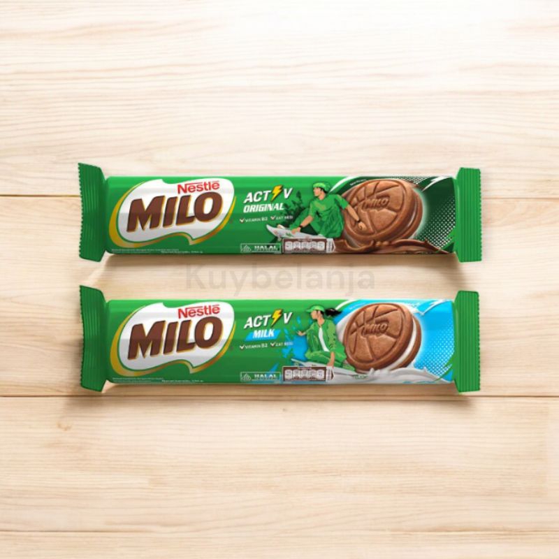 Jual Milo Activ Biskuit Susu Rasa Original / Milk 104gr | Shopee Indonesia