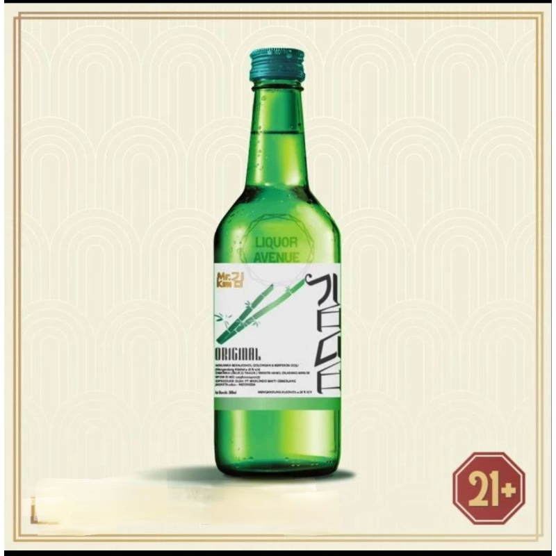 Jual Soju Mr.Kim Rasa Original 360ml | Shopee Indonesia