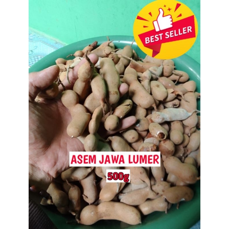 Jual Asem jawa matang asem tamarin 500g original langsung dari pohon ...