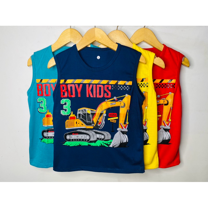 Jual Singlet anak laki2-singlet boy kids 1-10 tahun | Shopee Indonesia