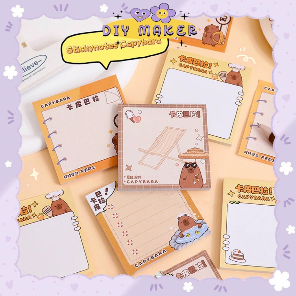 Jual Sticky Notes Lucu Unik Alat Tulis Kantor Praktis Alat Tulis ...