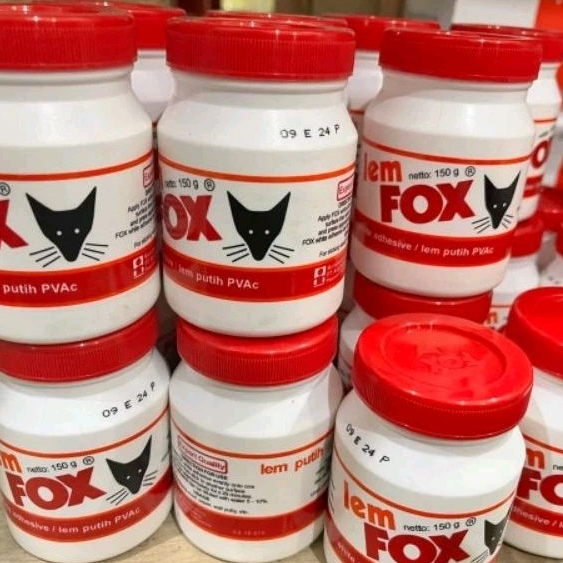 Jual LEM PUTIH FOX BOTOL 150 GR | Shopee Indonesia