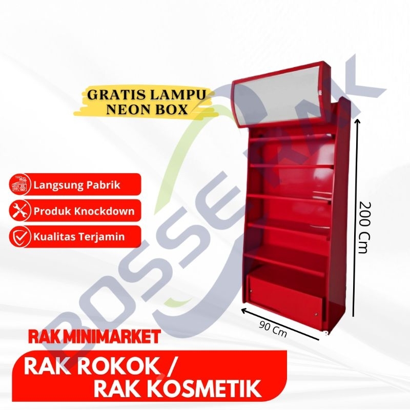 Jual Backwall rokok dan kosmetik/Backwall minimarket display/rak rokok ...