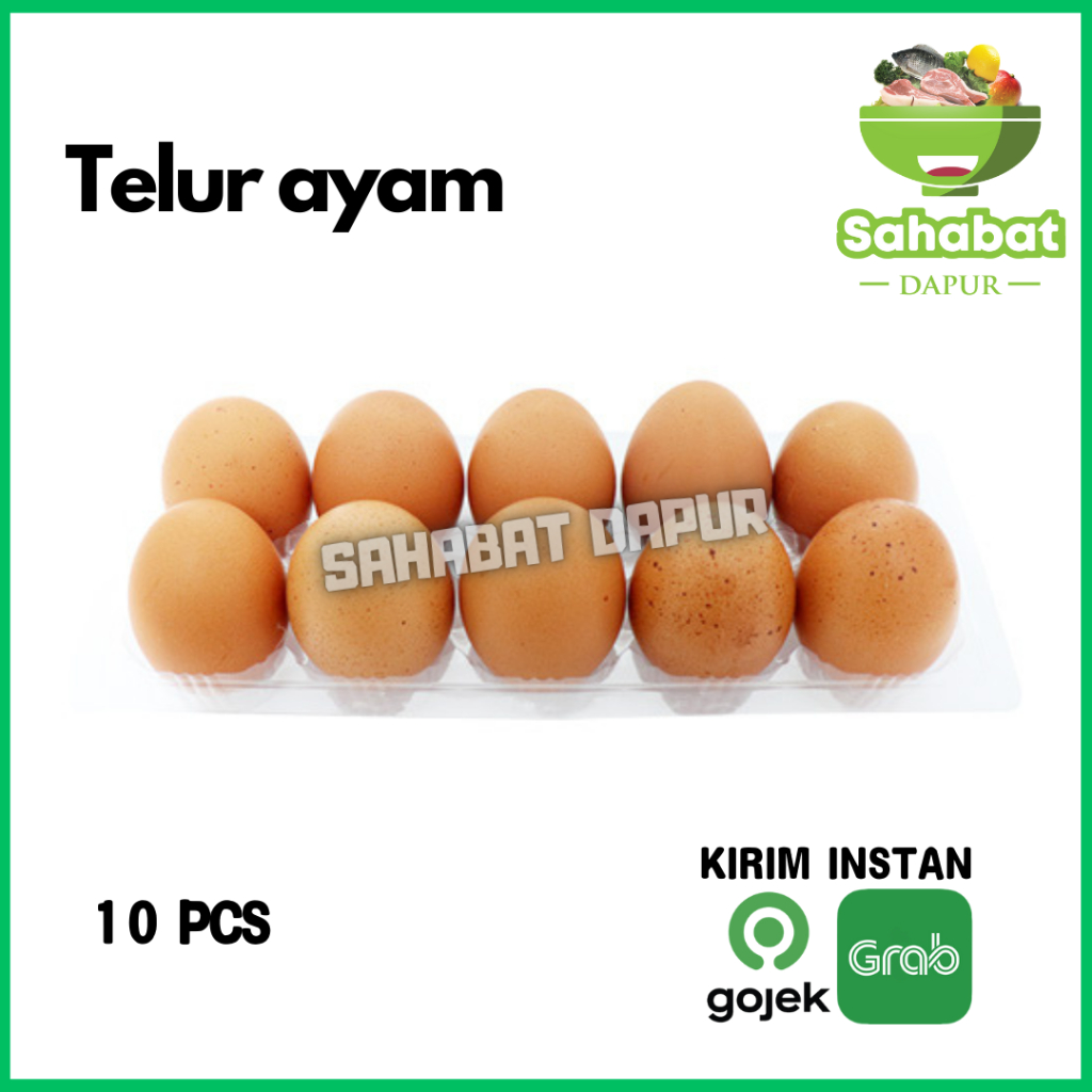 Jual Telur Ayam Negri 10 Butir | Shopee Indonesia