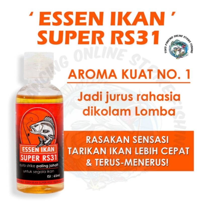 Jual ESEN PANCING IKAN SUPER RS31 65 ml | Shopee Indonesia
