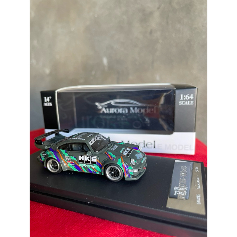 Jual Time Micro Porsche RWB 964 HKS Japan GT High Wing Limited Edition ...
