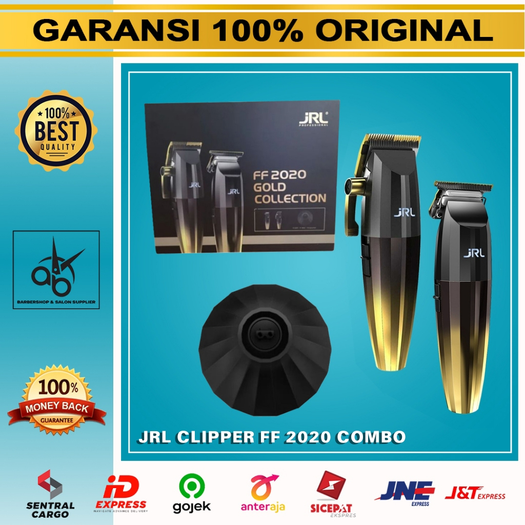 Jual JRL Combo FF 2022 GOLD Collection Alat Cukur 1 SET Clipper dan ...