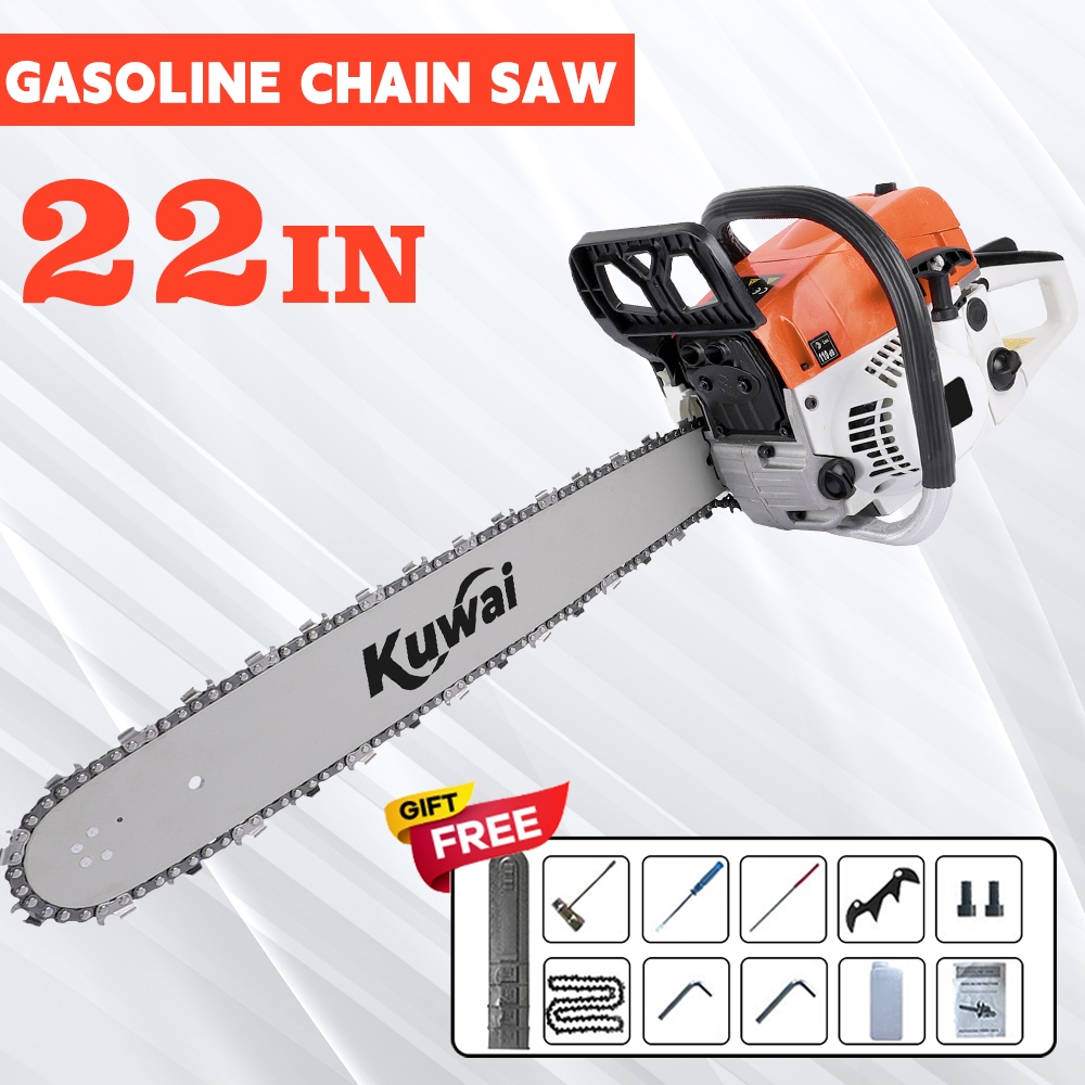 Jual KUWAI Chainsaw 22 inch Gergaji Mesin Chainsaw mini Chainsaw ...