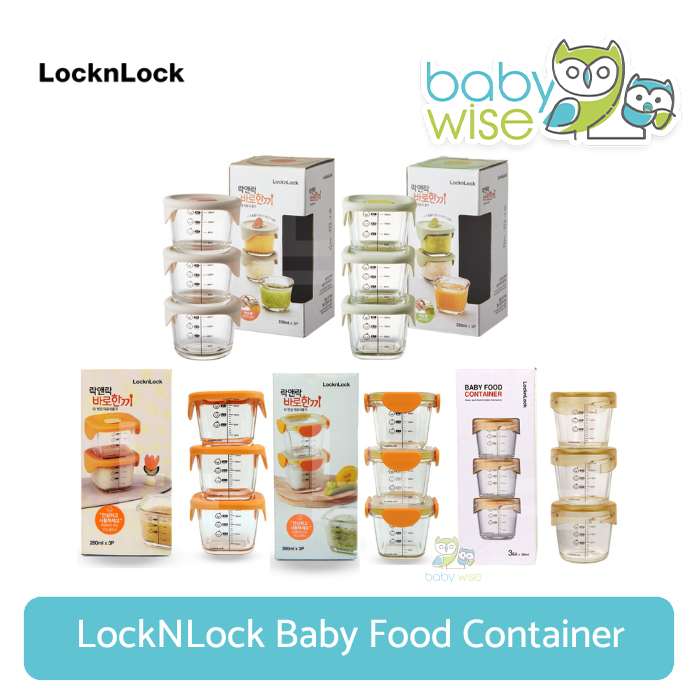 Jual LockNLock Baby Food Container - Wadah Makanan MPASI | Shopee Indonesia